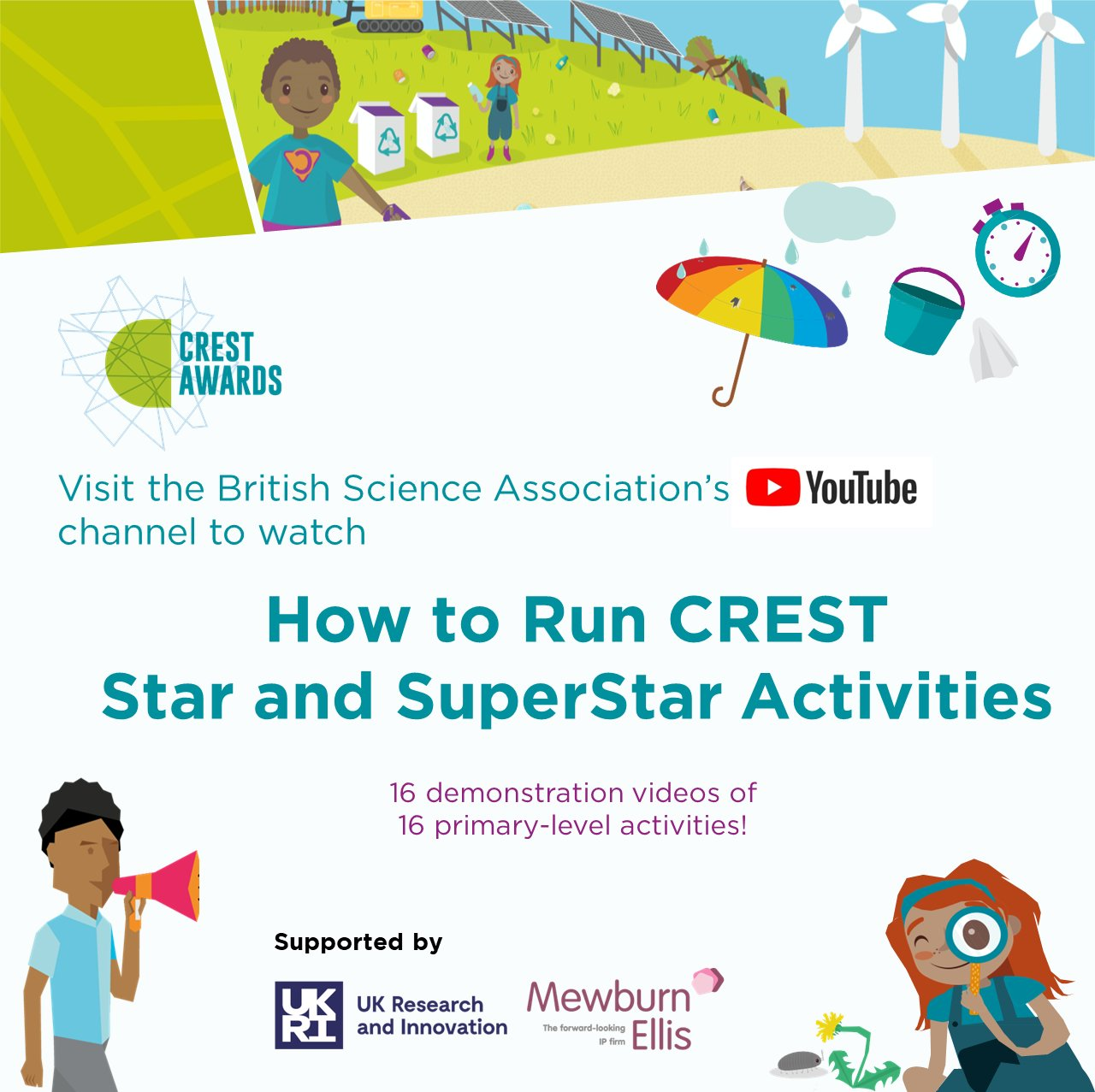 NEW Video Guides: Run CREST Primary Activities! | All About STEMAll ...